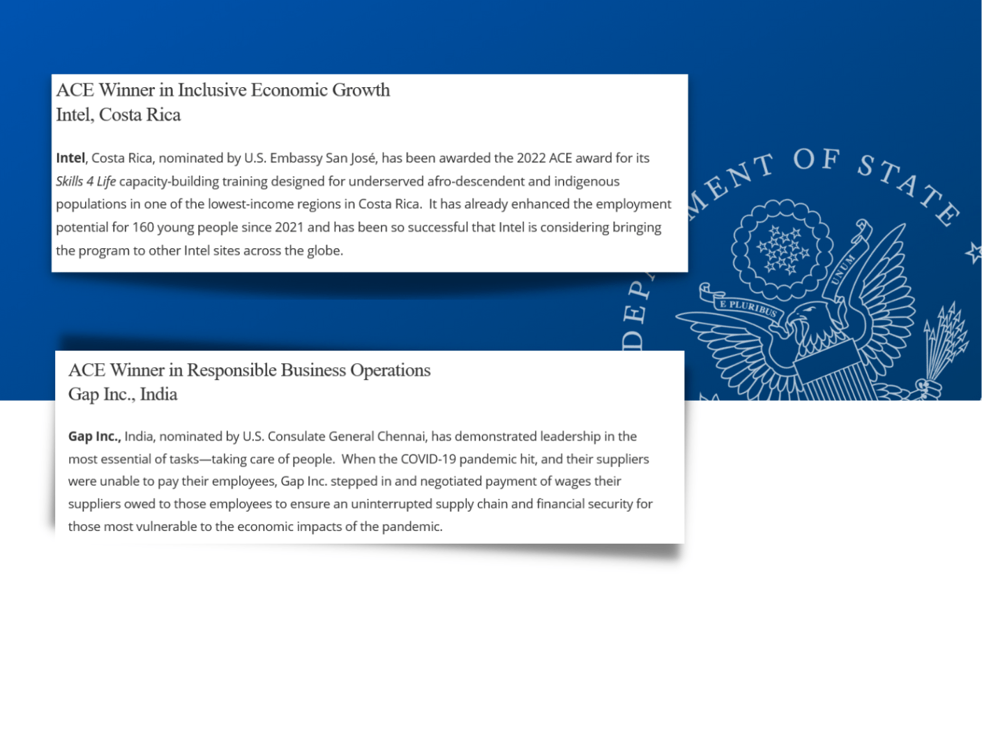 State Department Awards Human Rights Abusers for “Excellence” – The Gap ...